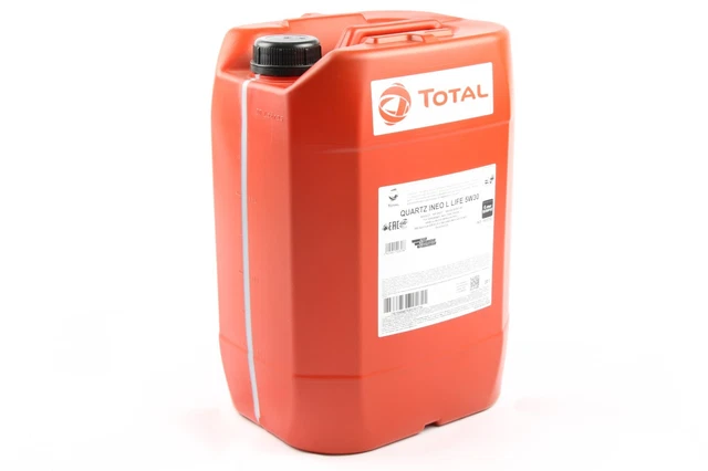 TOTAL ENGINE OIL 20 Litre QUARTZ INEO LONGLIFE 3 5W30 VW 50400/50700 ...