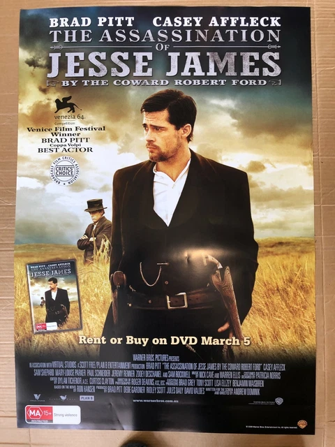 THE ASSASSINATION OF JESSE JAMES DVD Release Original Promotional ...