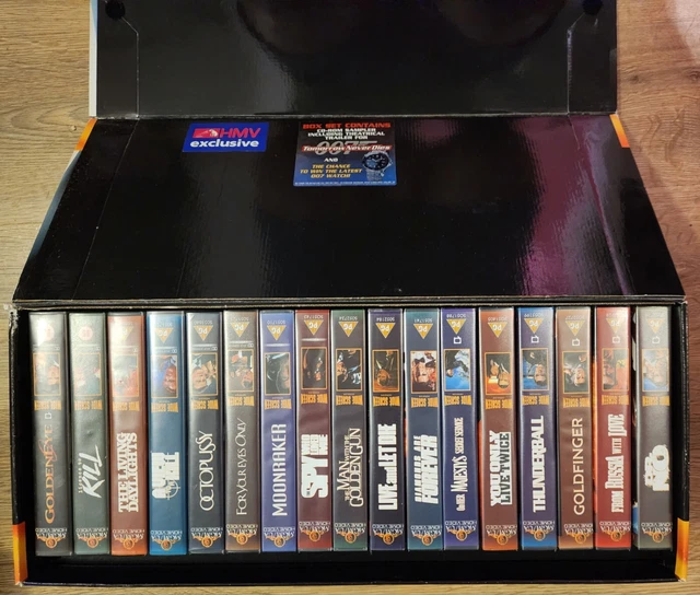 THE JAMES BOND 007 Collection 17 Film Set £19.99 - PicClick UK