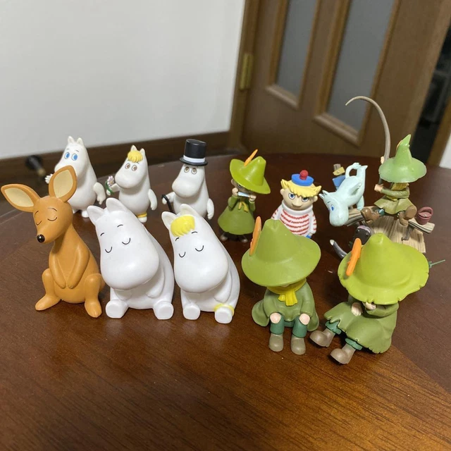 MUMIN FIGUR GACHA Gacha Retro Snufkin Muminpappa Sniff Snorkmaiden Lot ...
