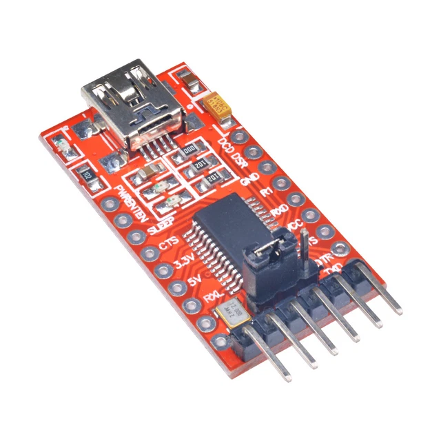 FTDI FT232RL USB to TTL Serial Converter Adapter Module 5V / 3.3V For ...