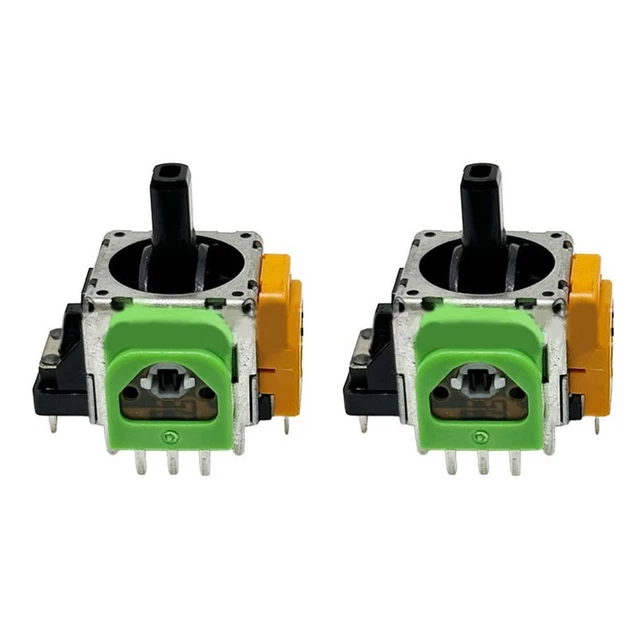 YELLOW PRECISION CONTROL Hall Effect Joystick Compatible with For Xbox ...