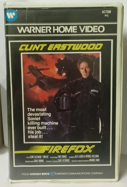 FIREFOX VHS WARNER Home Video Clint Eastwood $13.00 - PicClick AU