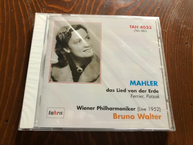 BRUNO WALTER - Mahler La Canzone Della Terra, K. Ferrier - Tahra 4033 ...