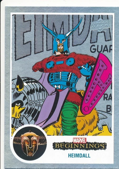 Ffx32 Heimdall 2022 2023 Upper Deck Marvel Beginnings Flipped Fx Eur 557 Picclick Fr