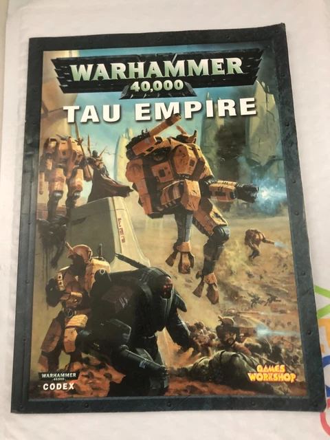 WARHAMMER 40K TAU Empire Codex 2005 vintage buone condizioni SC OOP EUR ...