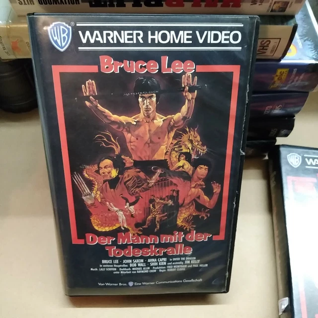 VHS RARITÄT: BRUCE LEE in DER MANN MIT DER TODESKRALLE (1973) EUR 25,99 - PicClick DE