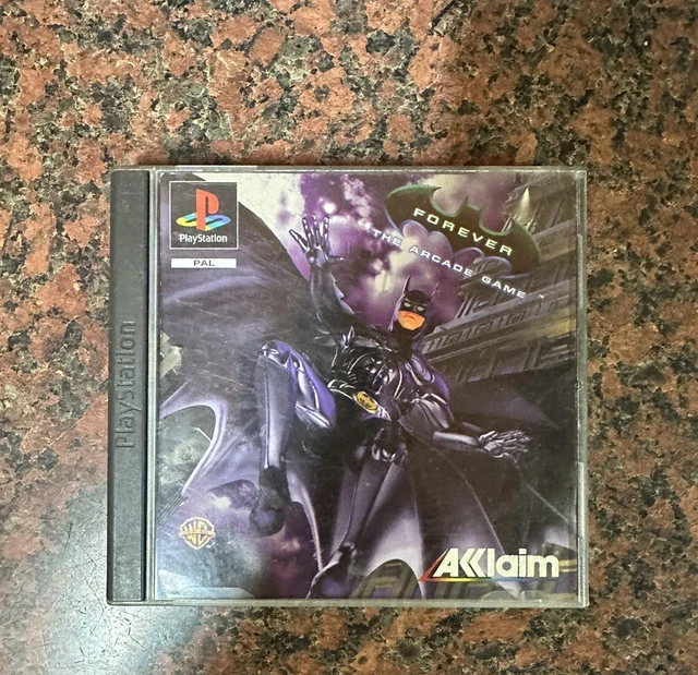 PS1 BATMAN FOREVER: The Arcade Game (Sony PlayStation 1, 1996) completo ...