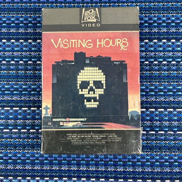 VISITING HOURS (VHS, 20th Century Fox) NEW Lee Grant, William Shatner ...
