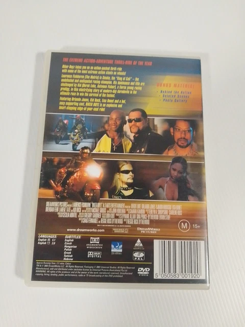 BIKER BOYZ DVD Laurence Fishburne Derek Luke Lisa Bonet Kid Rock Region 4 £5.08 - PicClick UK