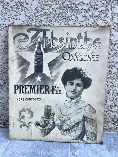 GRAND CARTON ABSINTHE Oxygénée Premier Fils EUR 150,00 - PicClick FR