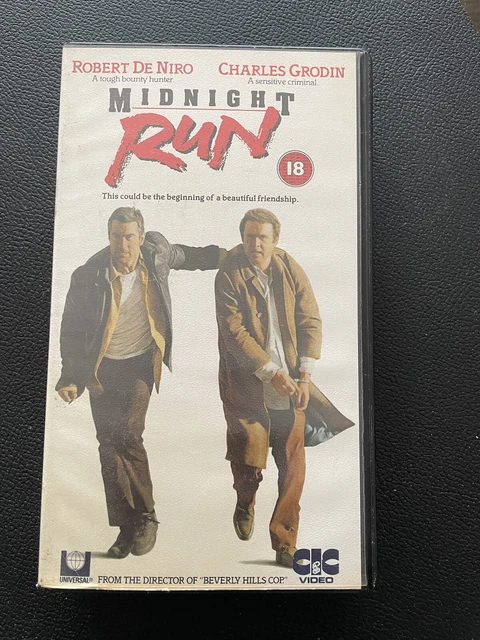 MIDNIGHT RUN (VHS) 1988 Robert De Niro, Charles Grodin Comedy Classic £ ...
