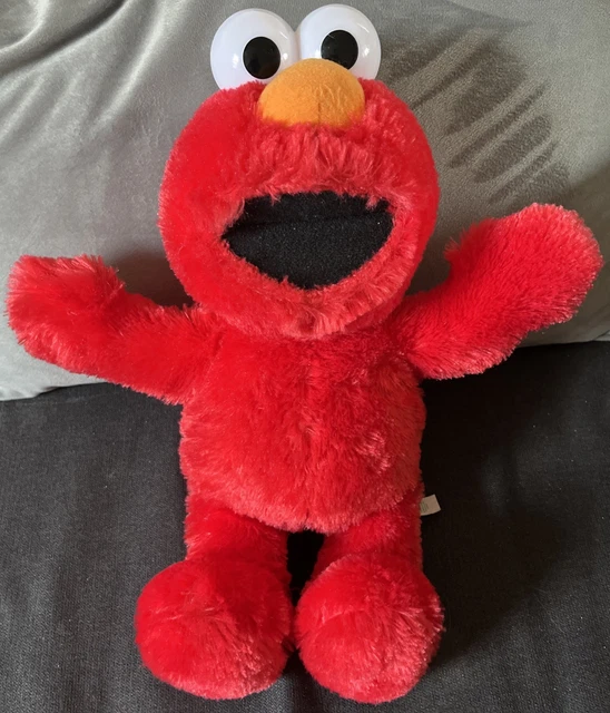 SESAME STREET TICKLE Me Elmo 15" Plush Soft Toy Talks Laughs Shakes £16 ...
