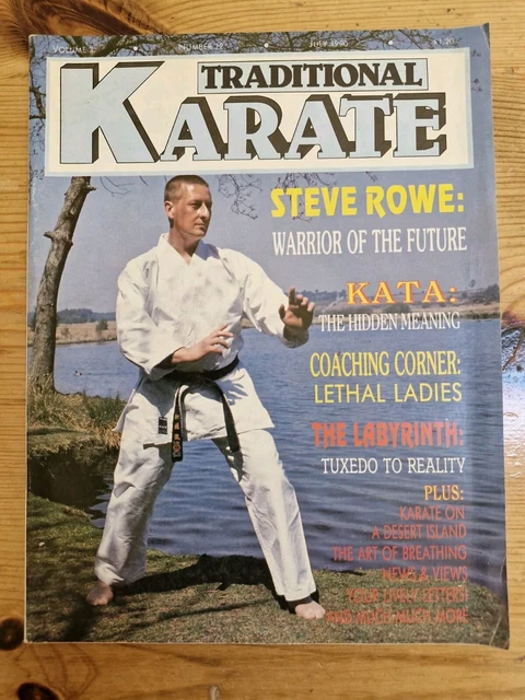 TRADITIONAL KARATE MAGAZINE Vol.3 No.12 Vintage Martial Arts Sports EUR ...