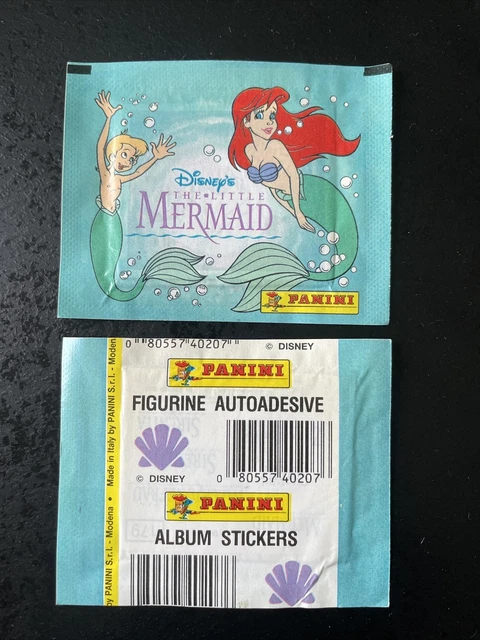 PANINI DISNEY THE Little Mermaid The TV Series Sticker Album 1994 Rare ...