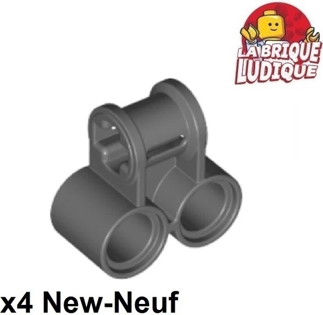 LEGO TECHNIC 2X Axle axe pin connector double split orange 41678 NEUF ...