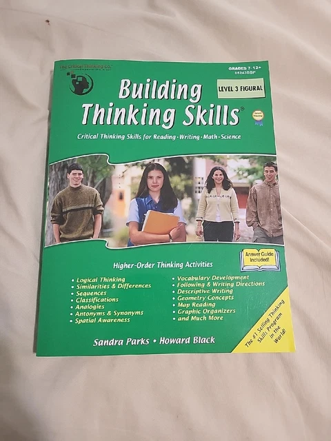 BUILDING THINKING SKILLS Level 3 Figural Learning Book $10.05 - PicClick CA