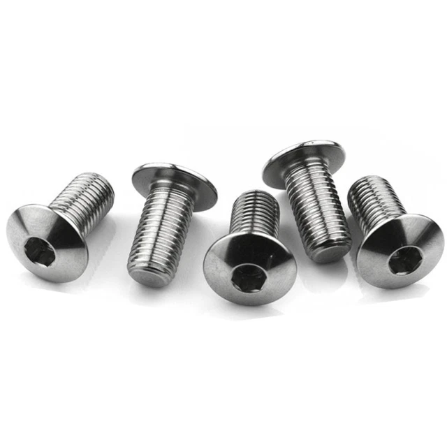 M4 M5 M6 M8 M10 Socket Button Screws A2 Stainless Dome Head Bolt Hex Allen Key £5.19 - PicClick UK