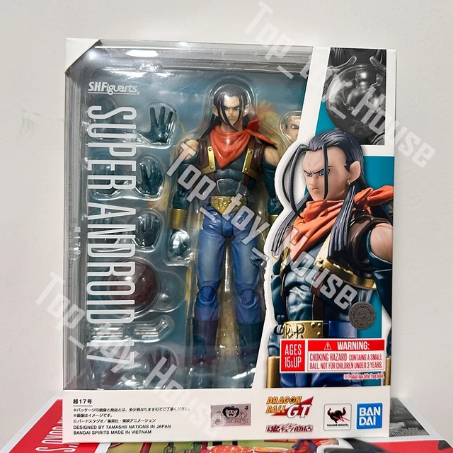 BANDAI TAMASHII WEB S.H.Figuarts Dragon Ball GT Super Android 17 Action ...