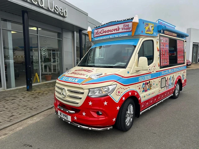 2020 EURO 6 Mercedes Sprinter Ice cream Van - Rubani Build £125,000.00 ...