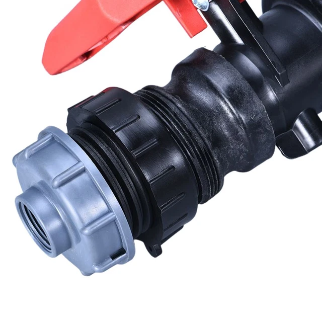 IBC TANK ADAPTER for Schutz Valve 62mm to 60 with External Threaded ...