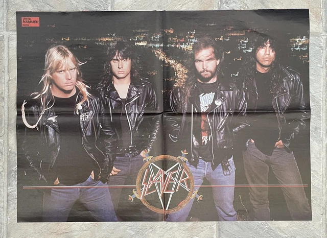 METAL HAMMER HEAVY Rock Music Magazine Poster GUNS N ROSES / SLAYER £3. ...