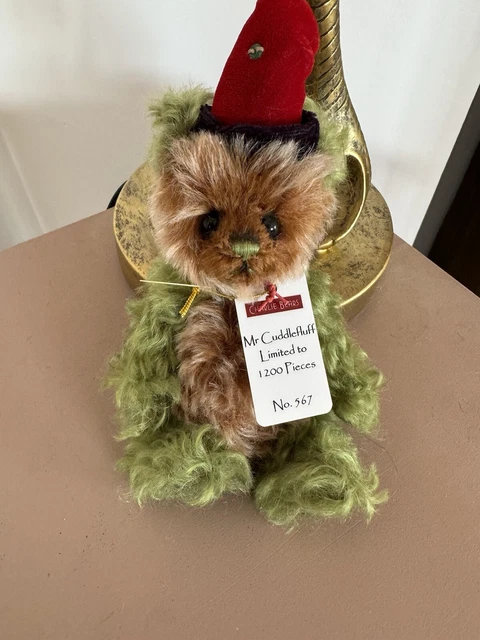 CHARLIE BEARS MR Cuddlefluff Retired Limited Edition Bear 2017 Minimo ...