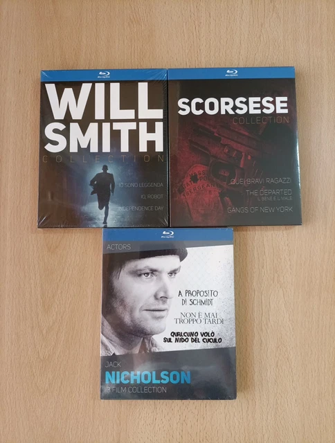 NICHOLSON-SCORZESE-SMITH 3 FILM Collection Blu Ray! New Sigillato Vers ...