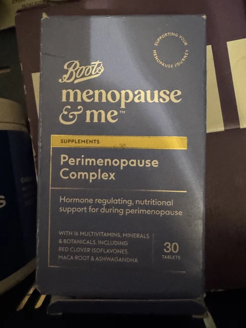 BOOTS MENOPAUSE & Me Supplement Perimenopause Complex, 30 Tablets £6.45 ...