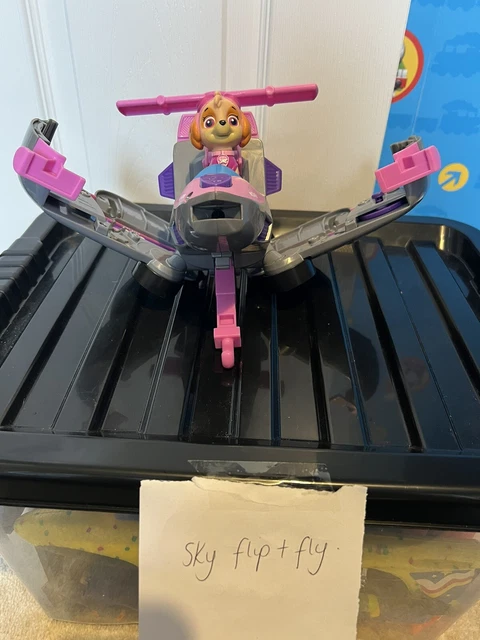 PAW PATROL SKYE Flip And Fly Transforming Vehicle With Sky Action ...