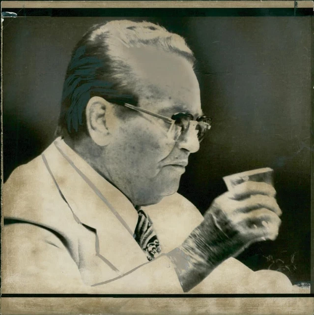 JOSIP BROZ TITO Former President of Yugoslavia. - Vintage Photograph ...