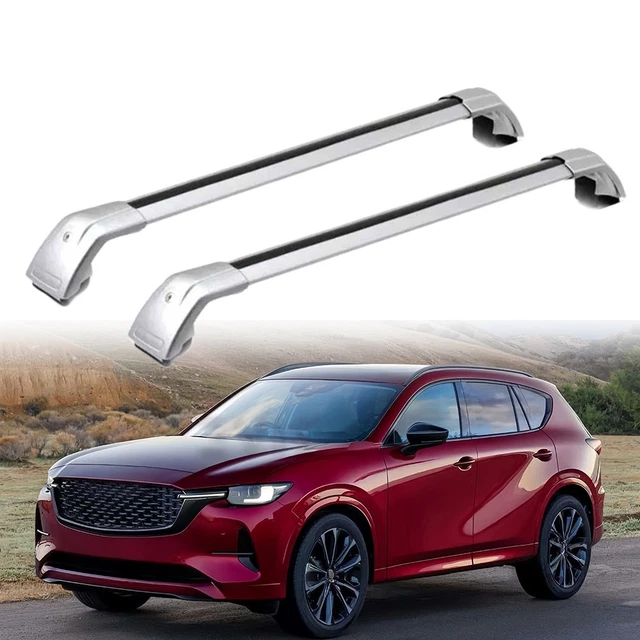 FIT FOR MAZDA CX-5 CX5 2026 Roof Rack Cross Bars Luggage Carrier Silver ...