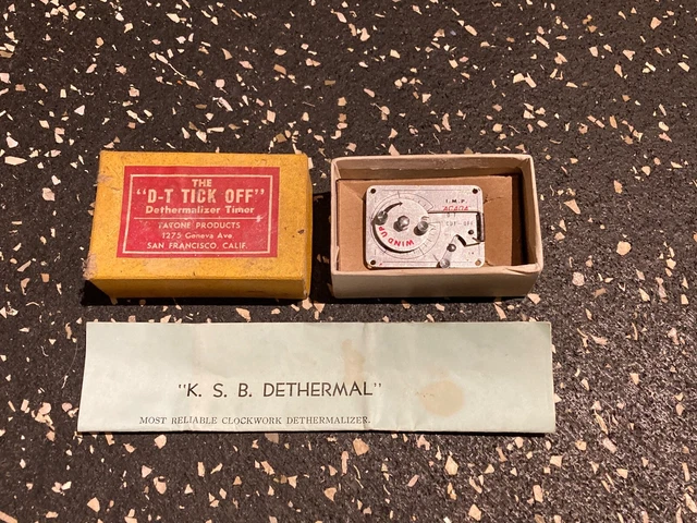 VINTAGE ACADA DETHERMALIZER Timer for Free Flight Models £49.95 ...