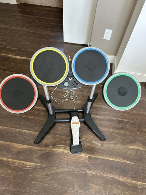 ROCK BAND 4 Wireless Drum Set w/ Foot Pedal for Xbox One Harmonix 91162 ...