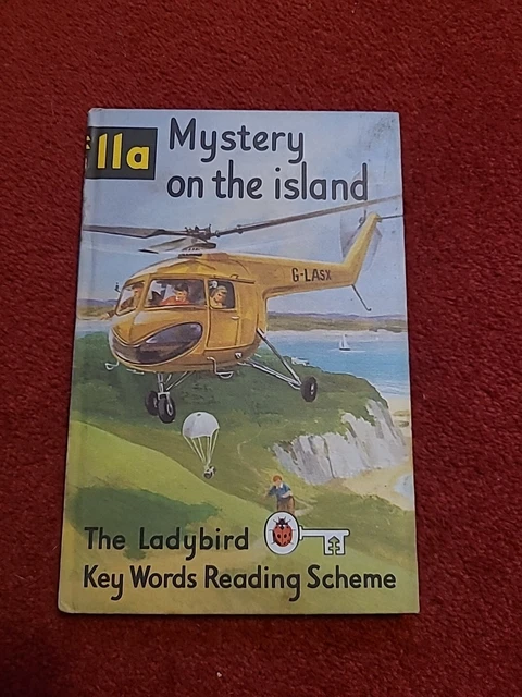 VINTAGE LADYBIRD BOOK 11a Mystery on the island Key Words Reading ...