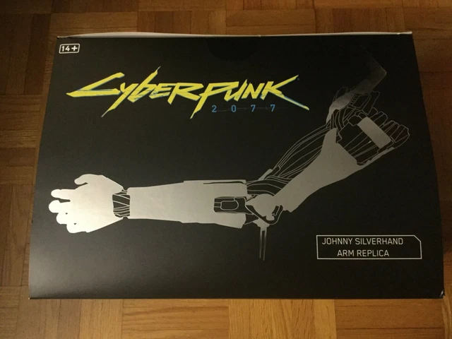CYBERPUNK 2077 1/4 Scale Johnny Silverhand Arm Replica with Display ...