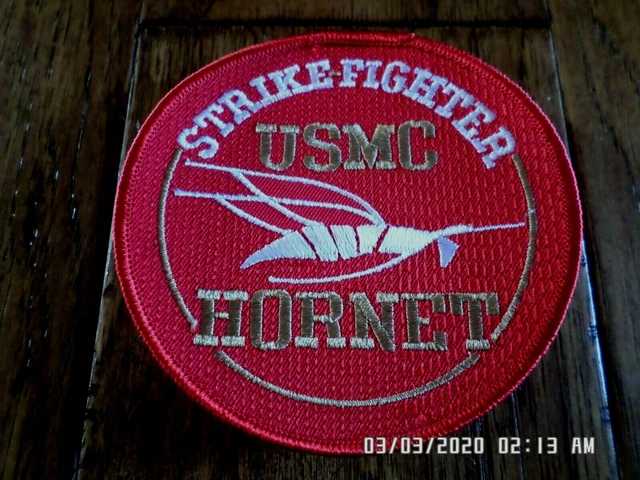 USN-USMC HORNET STRIKE Fighter Patch U.s Navy U.s Marine Corps F/A 18 ...