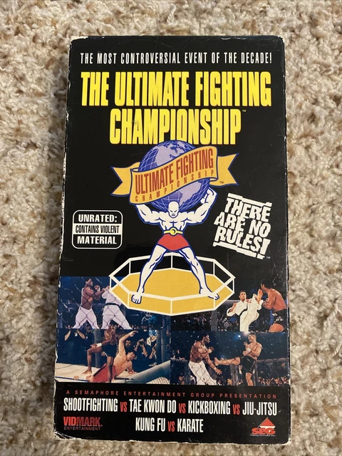 THE ULTIMATE FIGHTING Championship Ufc 1994 Vhs Rare Old School Mma £9. ...
