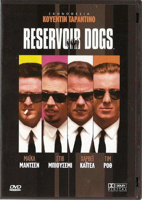 RESERVOIR DOGS (HARVEY Keitel, Tim Roth, Michael Madsen, Tarantino) ,R2 ...