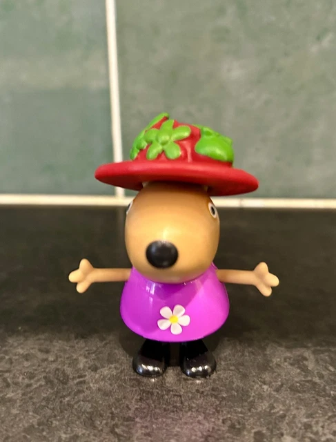 PEPPA PIG BIRGIT Bear Figure Rare Daughter of Medical Hospital Doctor ...