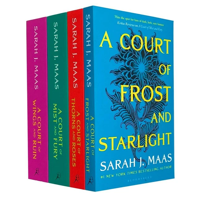 SARAH J. MAAS 4 Books Collection Set A Court of Thorns and Roses Series NEW EUR 32,68 - PicClick FR