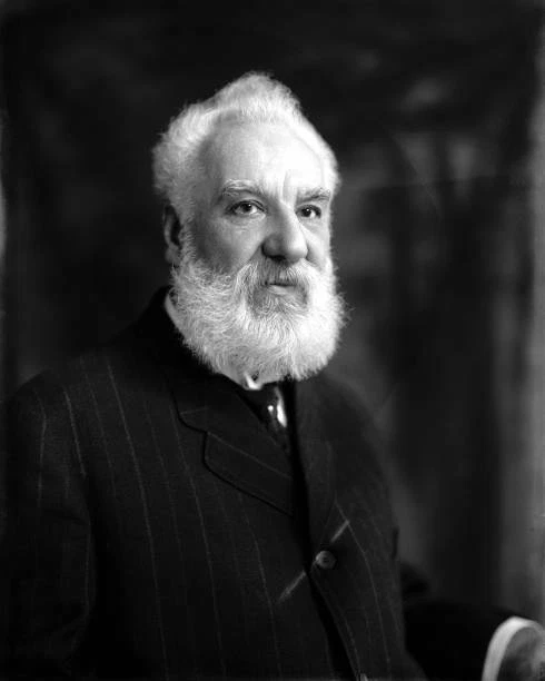 INVENTOR ALEXANDER GRAHAM Bell Poses For A Portrait 1905 OLD PHOTO 8 $8 ...