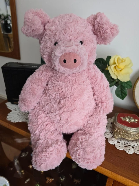 JELLYCAT HUGE BARNABUS Pig (42cm) BNWT £55.00 - PicClick UK