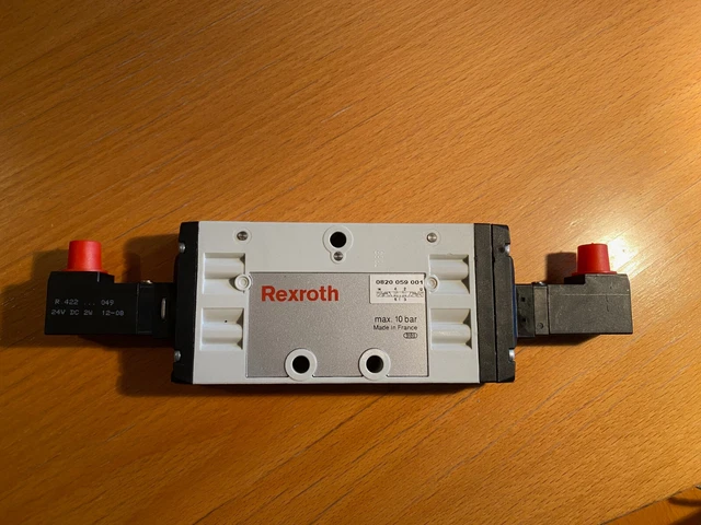 BOSCH REXROTH 0820 059 001 Pneumatik Ventil beidseitige Magnetspule ...