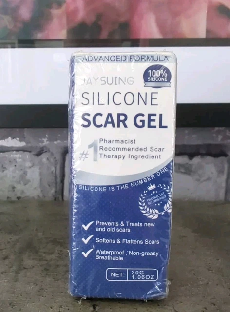 JAYSUING 30G SILICONE Scar Gel Stretch Marks Removal Cream Surgery Skin ...