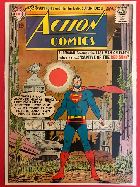 ACTION COMICS - Issue 300 - DC Comics (May 1963) VG- (3.5) $24.99 ...