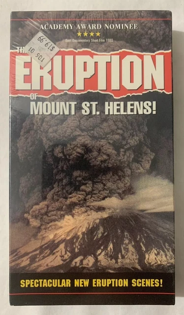 THE ERUPTION OF Mt St Helens VHS Video Tape New Factory Sealed Free ...