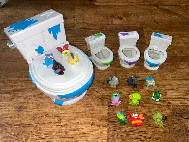 FLUSH FORCE BUNDLE Collect A Bowl Toilet Sounds Exclusive Figure Toy ...