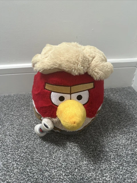 ANGRY BIRDS STAR Wars Plush Luke Skywalker Bird (commonwealth 9 Inch ...
