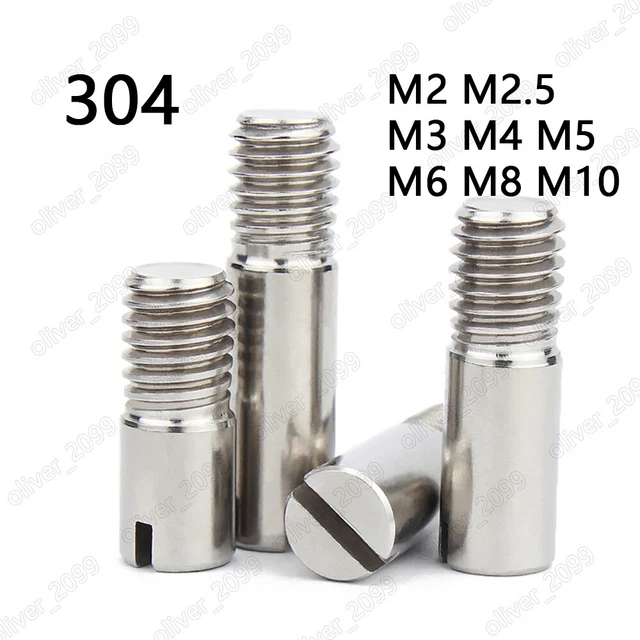 M2 M3 M4 M5 M6 M8 M10 304 Stainless Steel Parallel Pins With External Thread $20.37 - PicClick AU